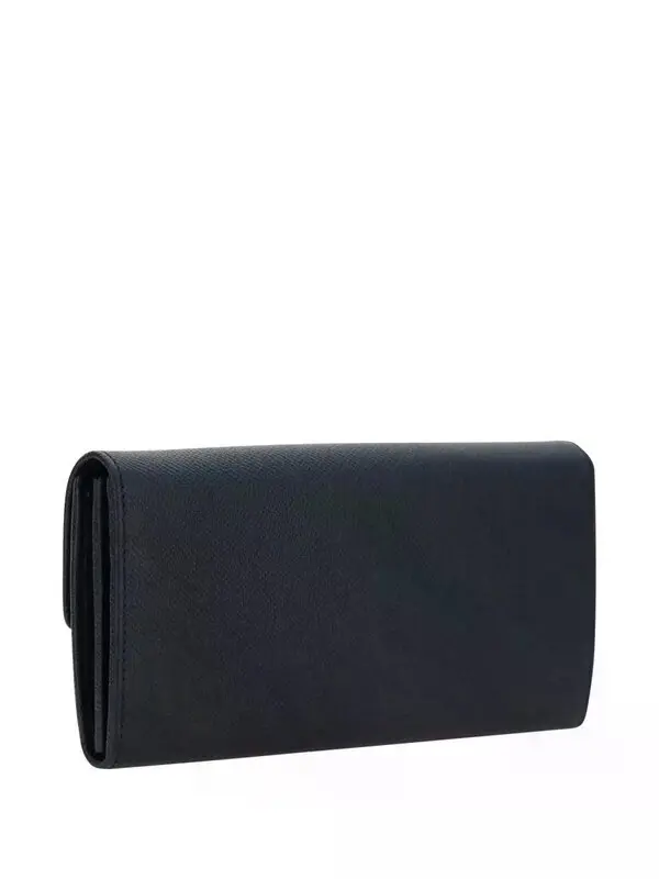FERRAGAMO Gancini Continental Wallet - Black