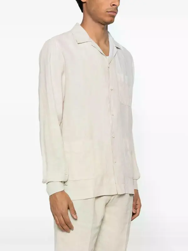 Boglioli Linen Shirt Jacket