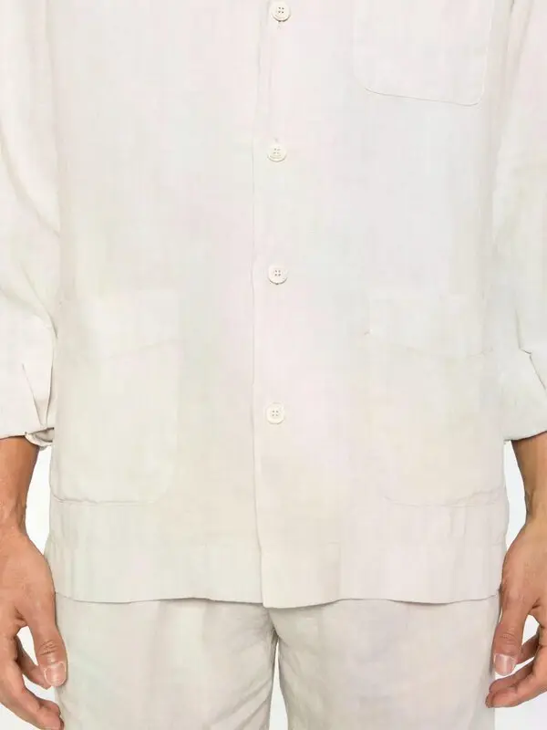 Boglioli Linen Shirt Jacket