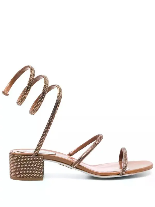 Rene Caovilla Juniper 40mm Crystal-embellished Sandals
