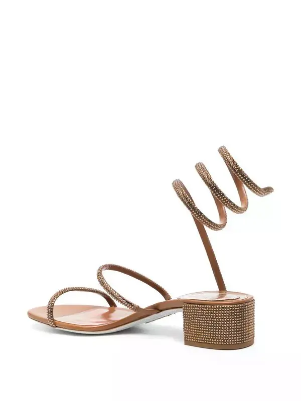 Rene Caovilla Juniper 40mm Crystal-embellished Sandals
