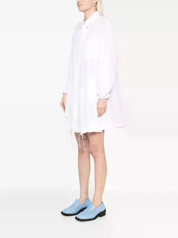 Simone Rocha Button Placket Trapeze Shirt Dress