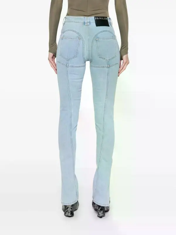 MUGLER Seam-detail Jeans
