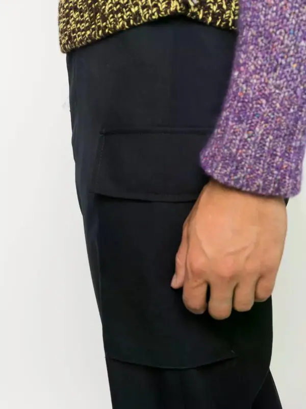 Marni Cargo-pocket Wool Trousers