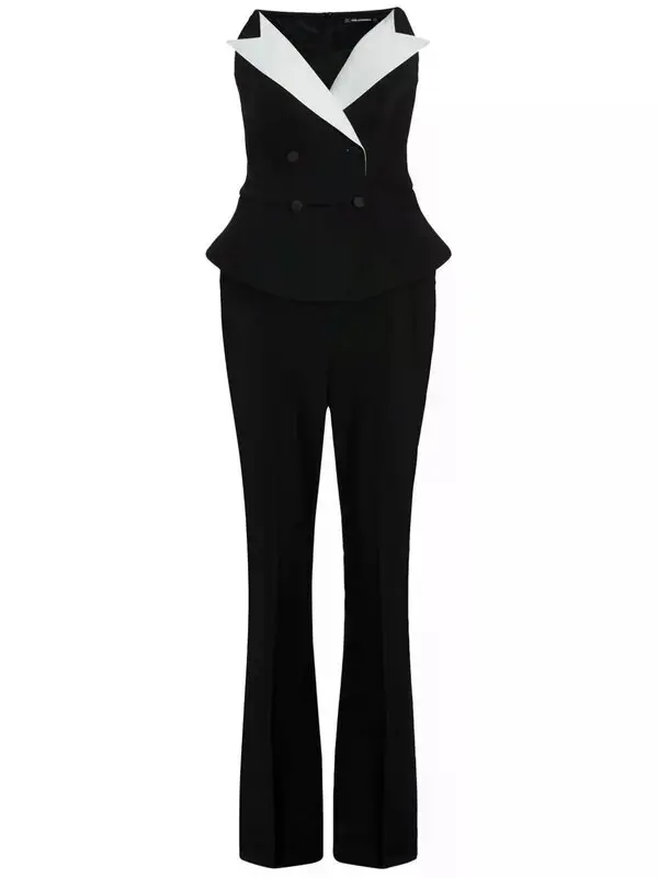Karl Lagerfeld Kl Studio Tailored Jumpsuit - Black