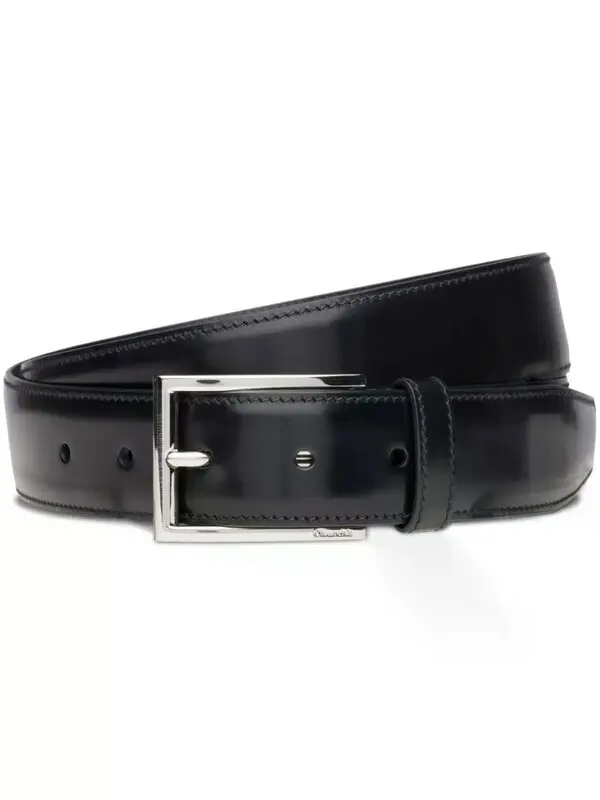 Church's Polished Buckle-fastening Leather Belt - Blue