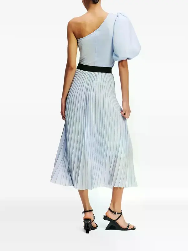 Karl Lagerfeld Pleated Midi Skirt