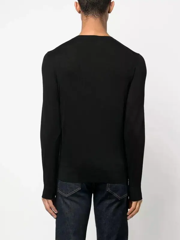 TOM FORD Fine-knit Wool Jumper - Black