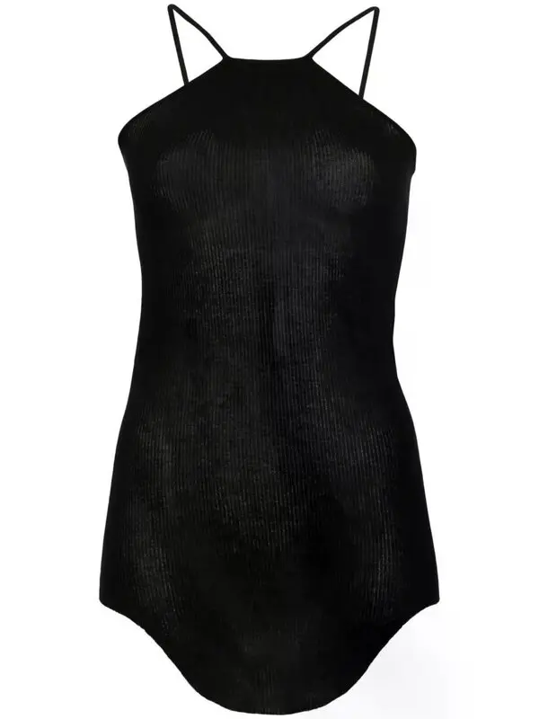 Rick Owens Scorpio Ribbed-knit Tank Top