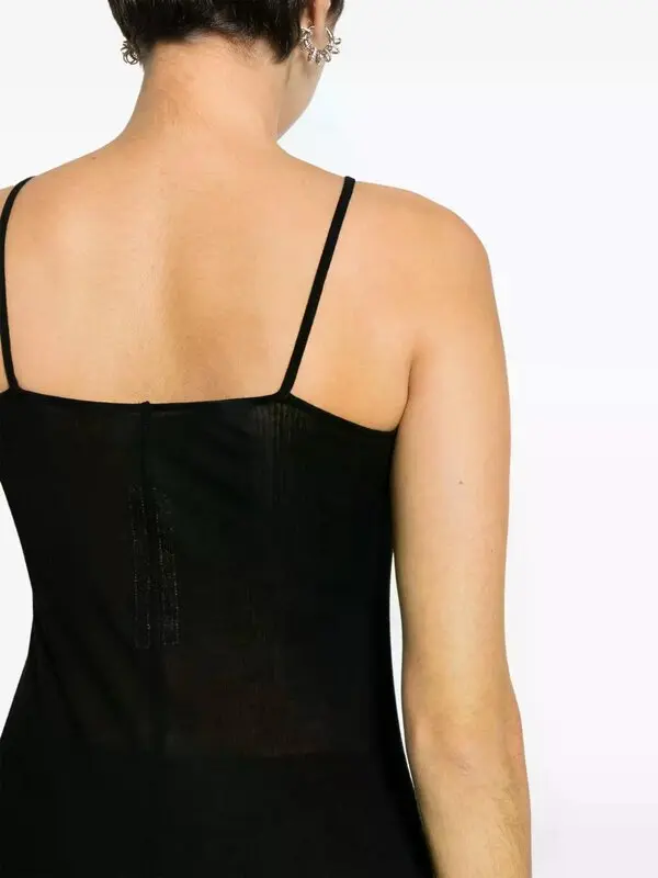 Rick Owens Scorpio Ribbed-knit Tank Top