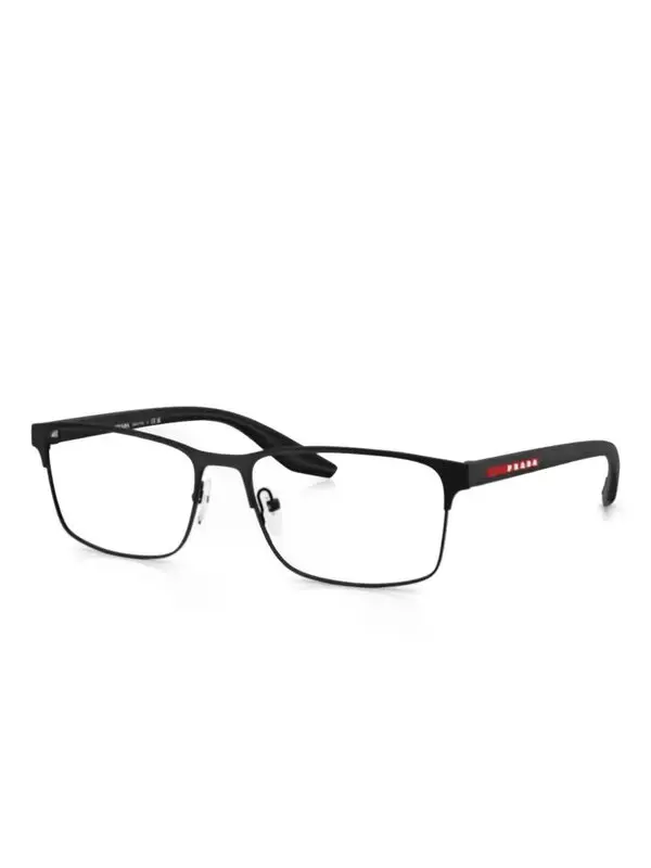 Prada Rectangle-frame Glasses - Black