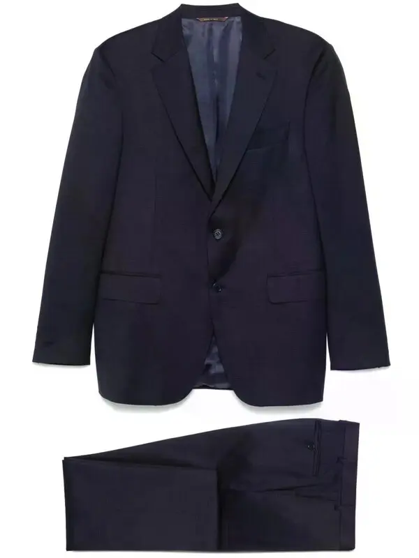 Canali Patterned-jacquard Suit