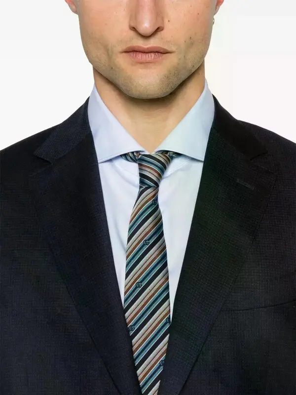 Canali Patterned-jacquard Suit