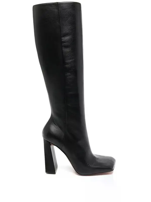 Amina Muaddi Marine 95mm Knee-length Boots