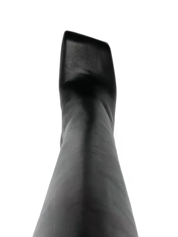 Amina Muaddi Marine 95mm Knee-length Boots
