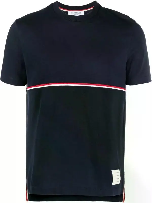 Thom Browne Rwb Stripe T-shirt - Blue