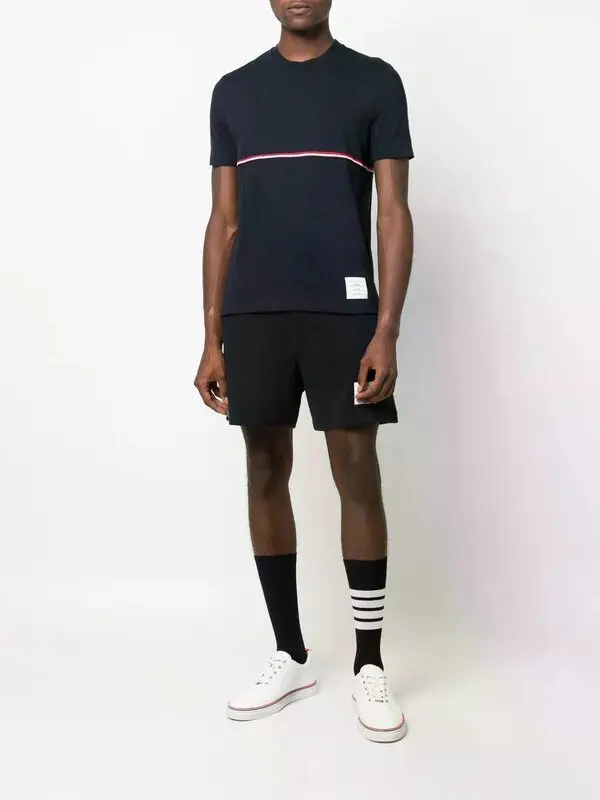 Thom Browne Rwb Stripe T-shirt - Blue