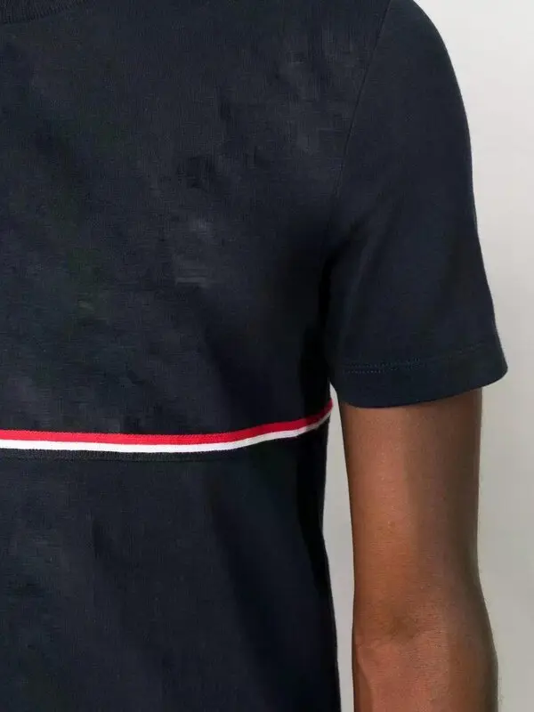 Thom Browne Rwb Stripe T-shirt - Blue