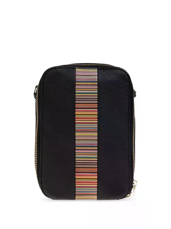 Paul Smith Logo Lettering Messenger Bag - Black