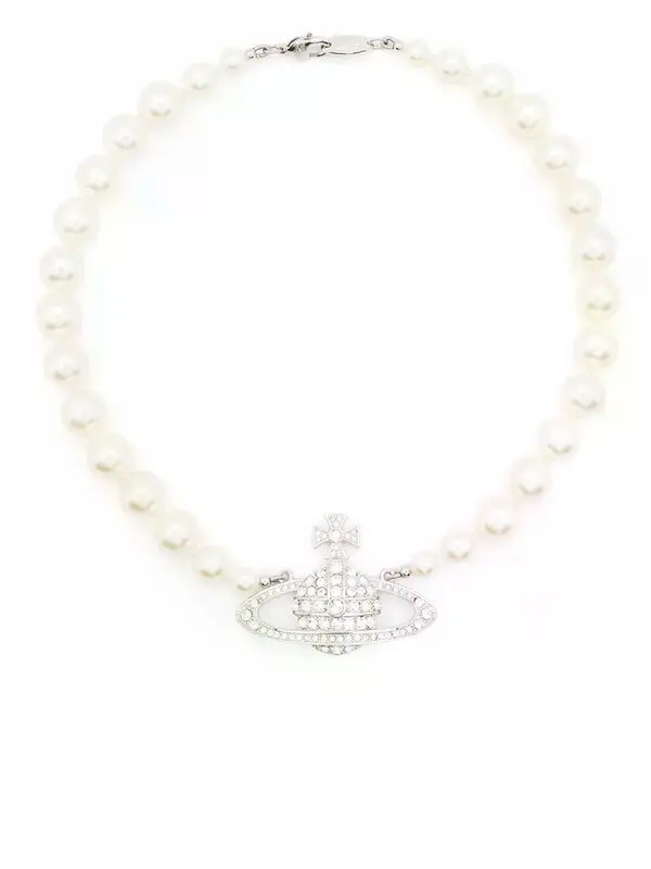 VIVIENNE WESTWOOD Orb-motif Pearl Necklace