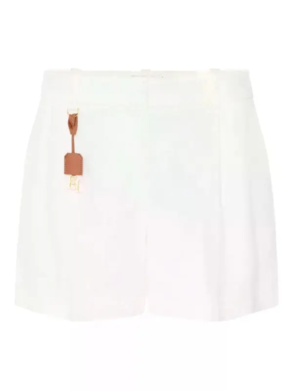 Elisabetta Franchi Gabardine Shorts