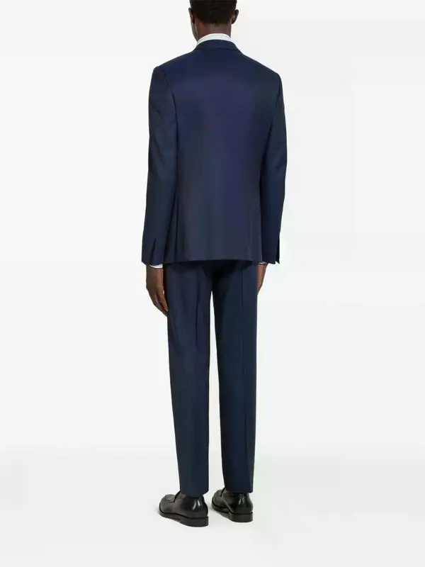 Zegna Centoventimila Wool Suit - Blue