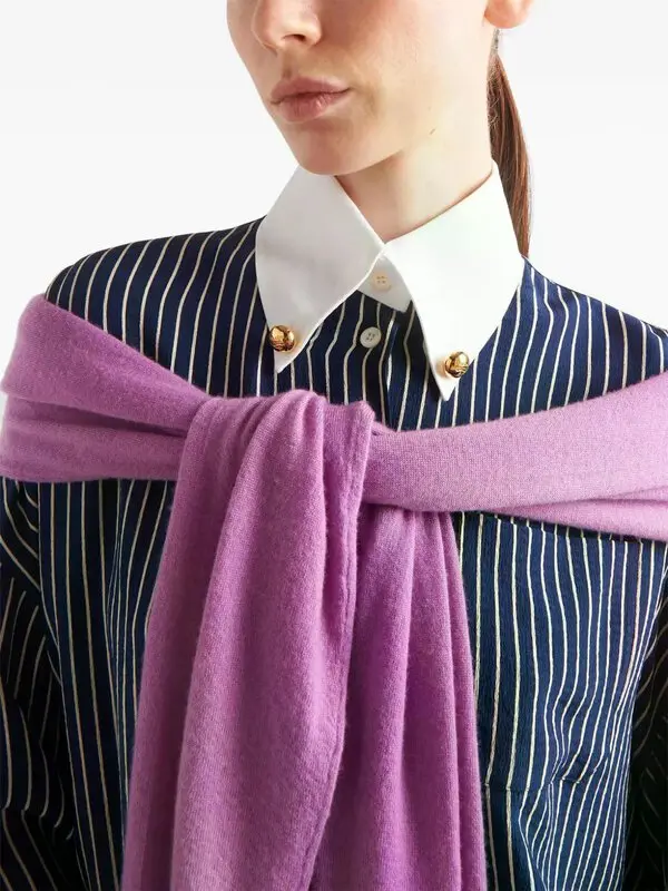 Prada Striped Silk Shirt
