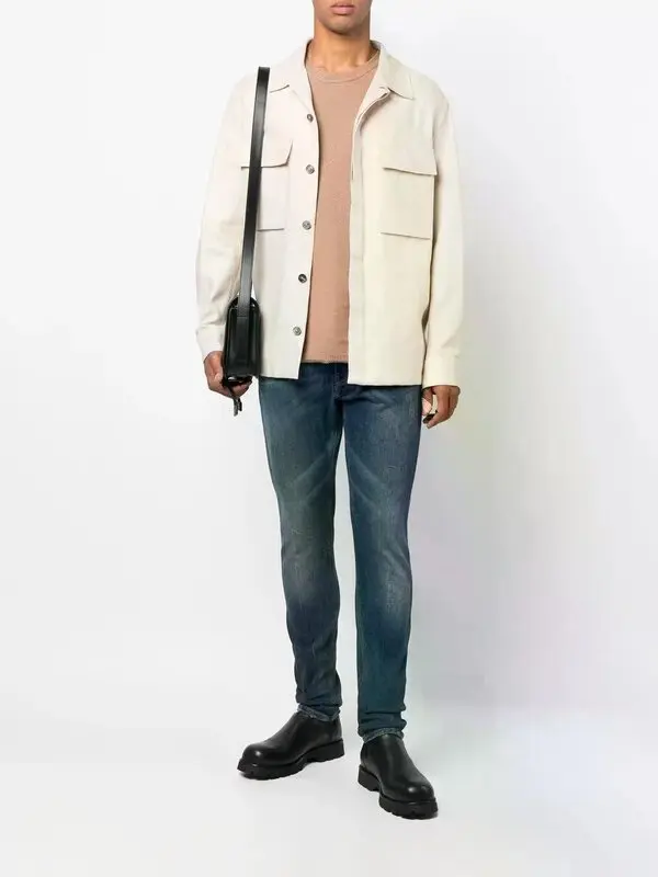 Michael Kors Faded-effect Skinny Jeans