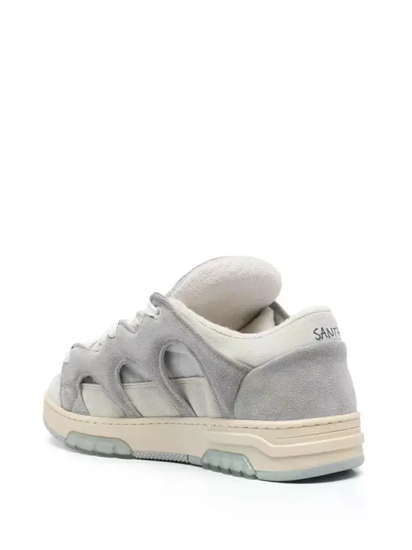 SANTHA Lace-up Sneakers - Grey