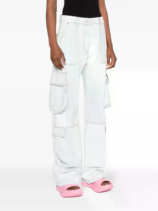 MSGM Mid-rise Straight-leg Jeans