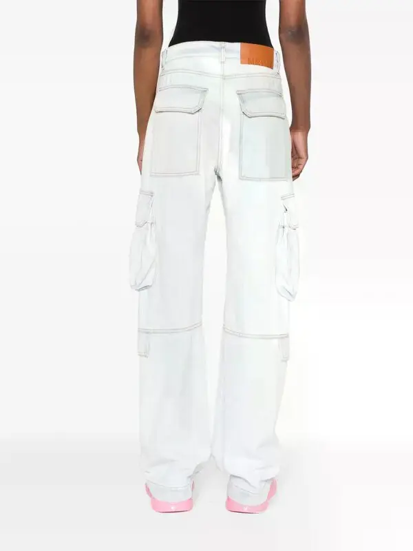 MSGM Mid-rise Straight-leg Jeans