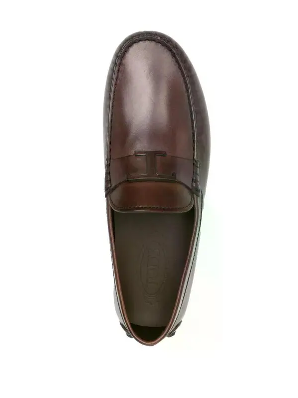 TOD'S T Timeless Gommino Bubble Loafers