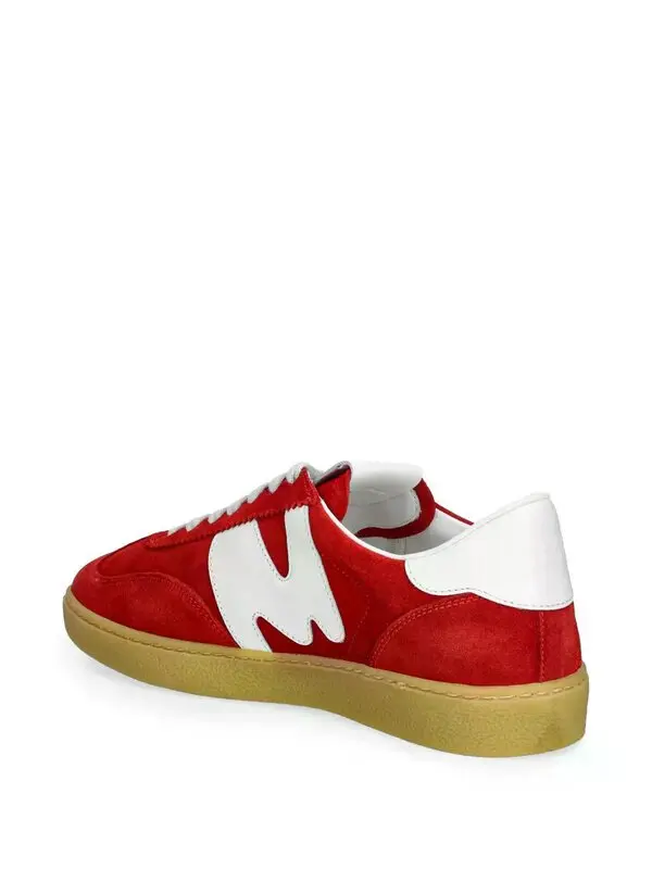 MSGM Retro Panelled Sneakers - Red