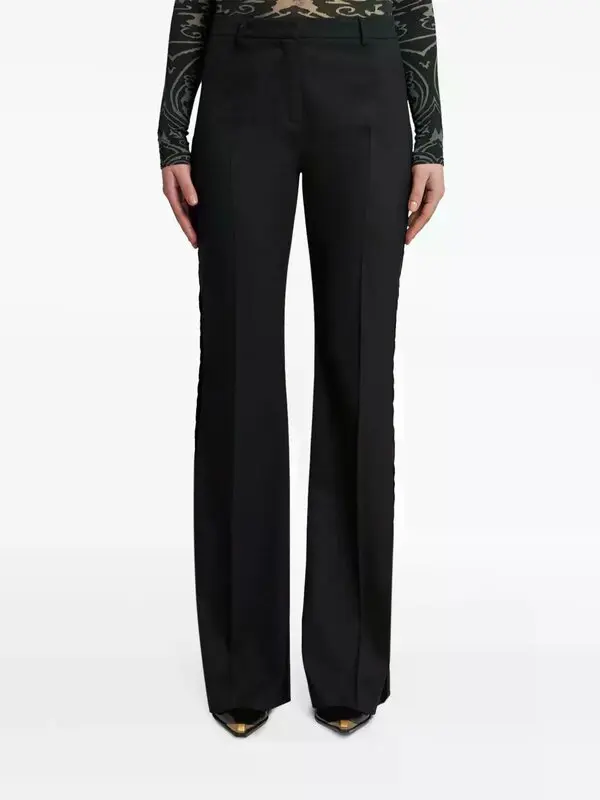 Etro Flared Wool Trousers