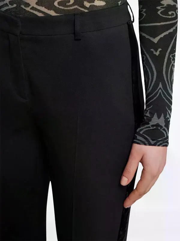 Etro Flared Wool Trousers