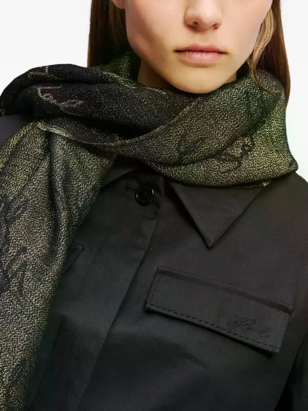 Karl Lagerfeld Signature Scarf