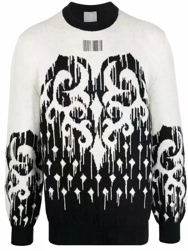 VTMNTS Drip-print Jumper