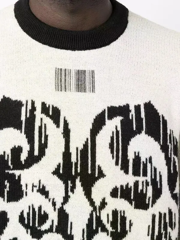 VTMNTS Drip-print Jumper