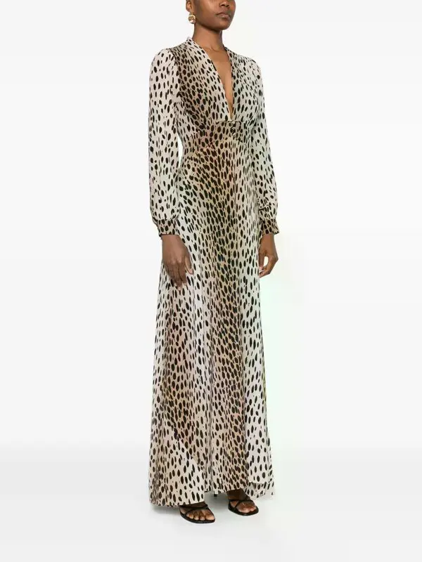 Rixo V-neck Dress