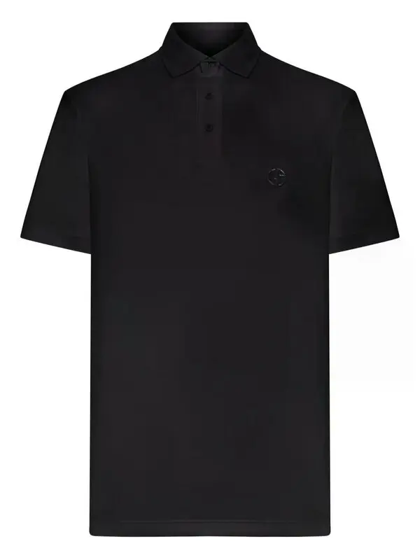 Giorgio Armani Logo-embroidered Polo Shirt