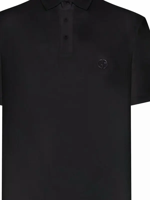 Giorgio Armani Logo-embroidered Polo Shirt