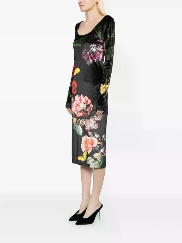Alice + Olivia Delora Midi Dress