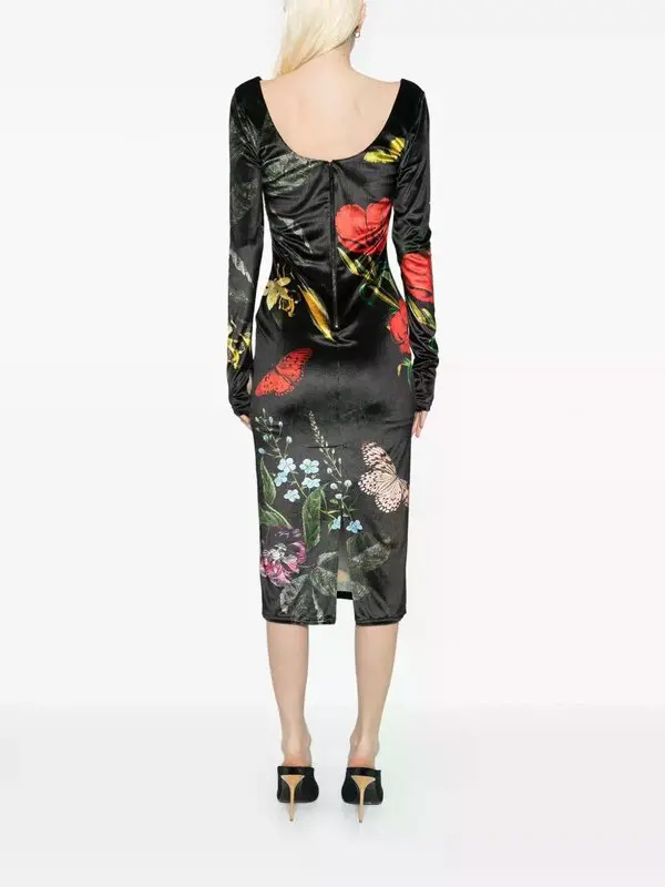 Alice + Olivia Delora Midi Dress