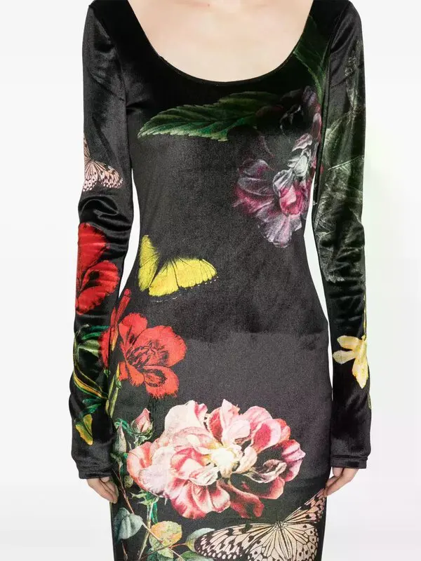 Alice + Olivia Delora Midi Dress