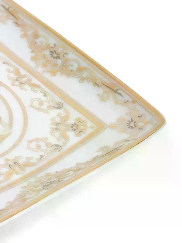 Versace Medusa Gala Square Porcelain Plate