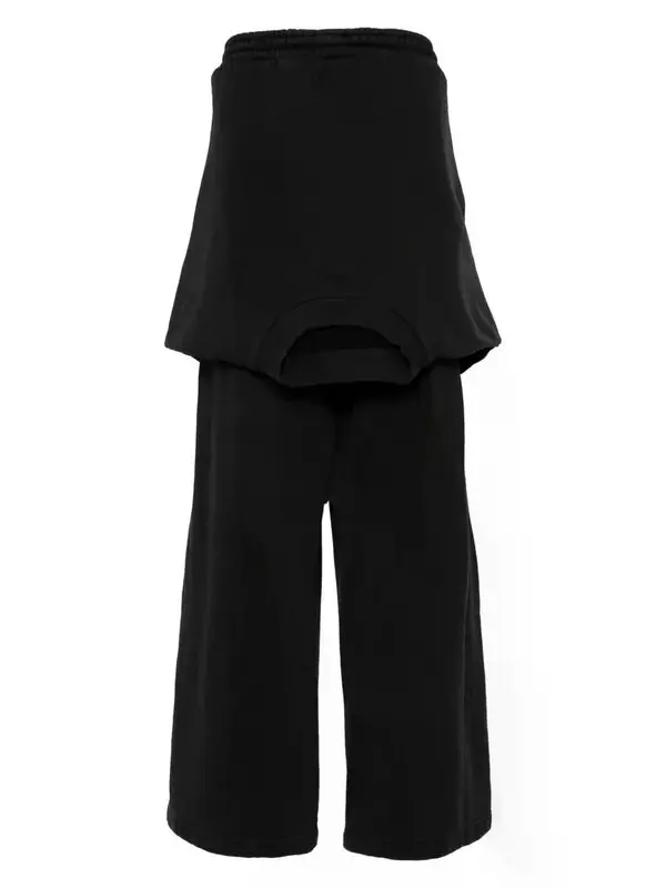 ALAINPAUL Layered Cotton Track Pants
