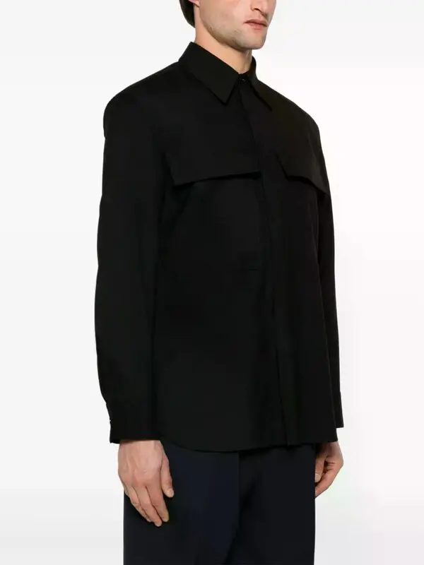 JIL SANDER Wool Overshirt