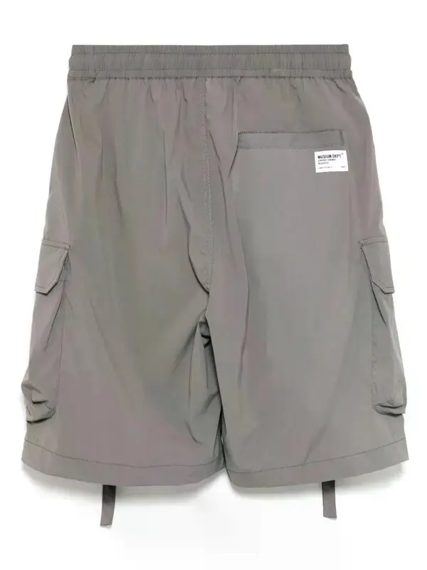 MUSIUM DIV. Logo-patch Cargo Shorts - Grey