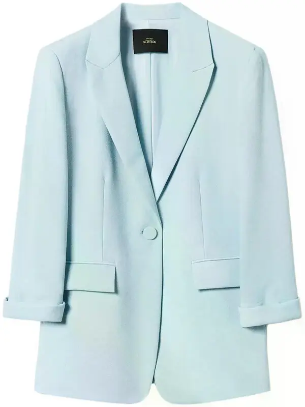 TWINSET Piquet Blazer - Blue