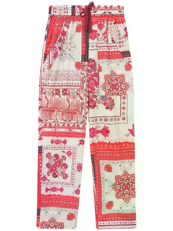 MARANT ETOILE Fedora Trousers - Red